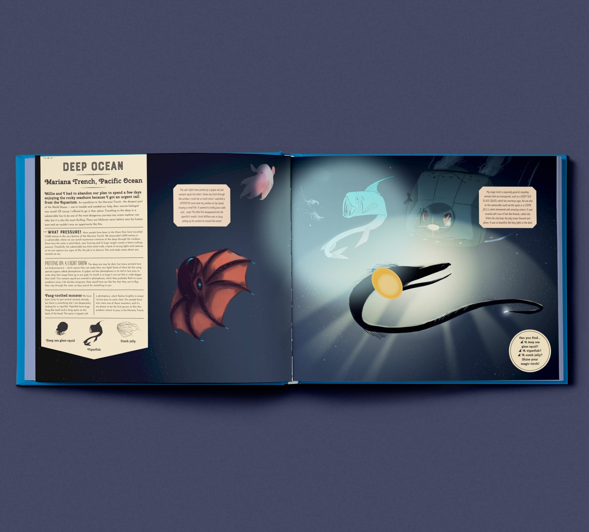 Shine Your Magic Torch: Mysteries of the Ocean – Magic Cat Publishing