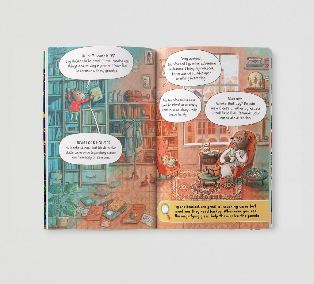 Ivy and Bearlock Holmes: The Case of the Missing Flower paperback edit ...